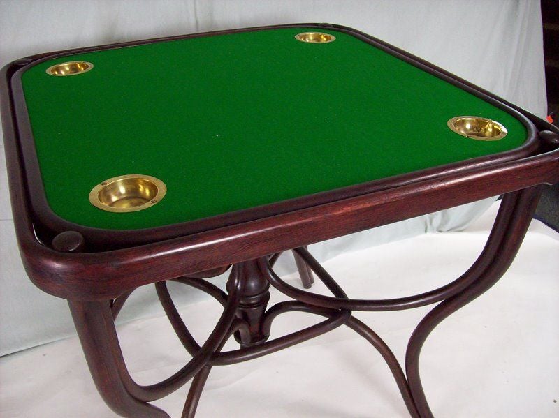 Extremely Unique Antique Thonet Game Table at 1stDibs