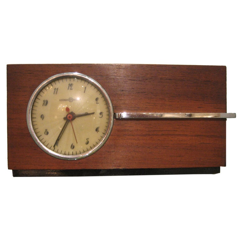Gilbert Rohde Table Clock For Sale at 1stDibs