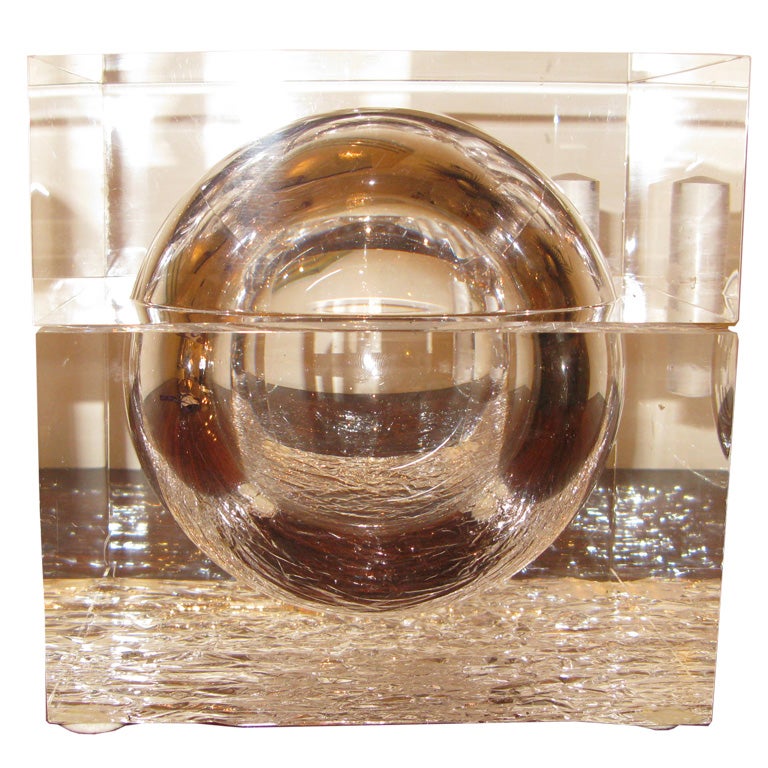 Modernist Luicite Candy Dish at 1stDibs