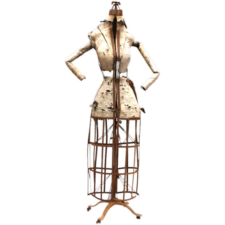 Splendidly Decrepit Dress Form at 1stDibs
