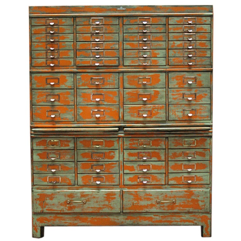 Modular Stacking Postal Cabinet at 1stDibs