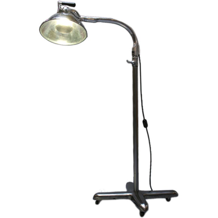 Spectacularly Restored Medical Lamp at 1stDibs
