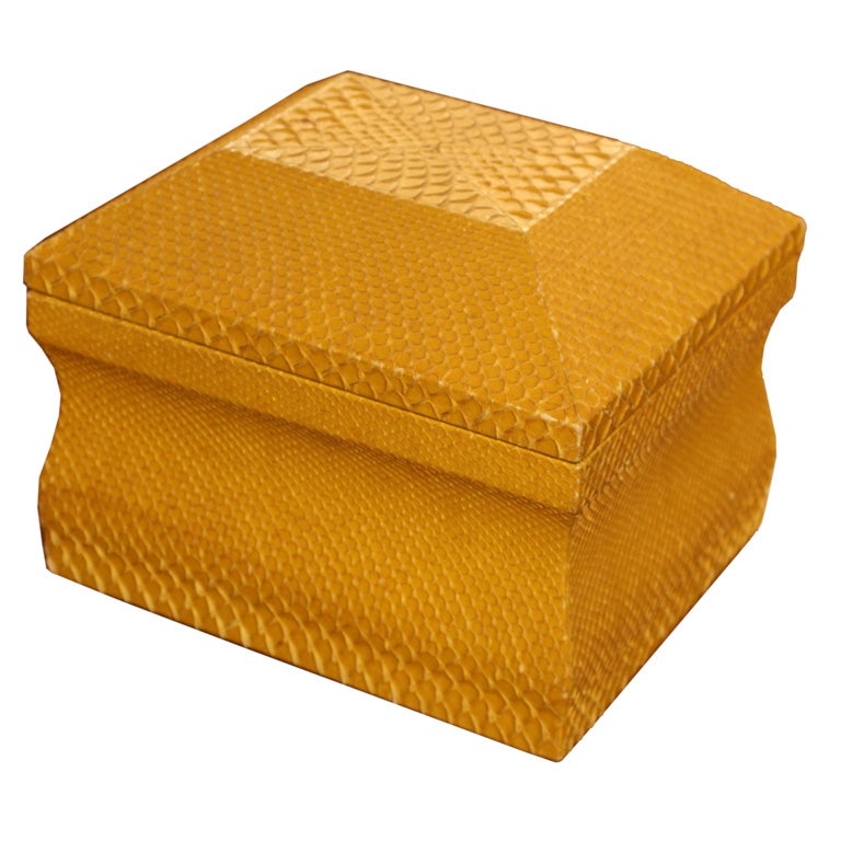 Snake Skin Box at 1stDibs