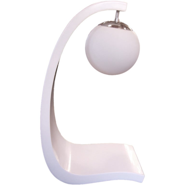Mid Mod Table Lamp at 1stDibs