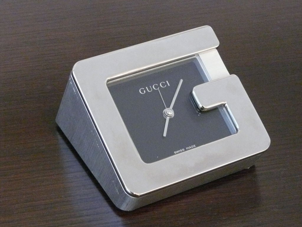 Gucci Desk Clocks at 1stDibs | gucci table clock, gucci clock desk