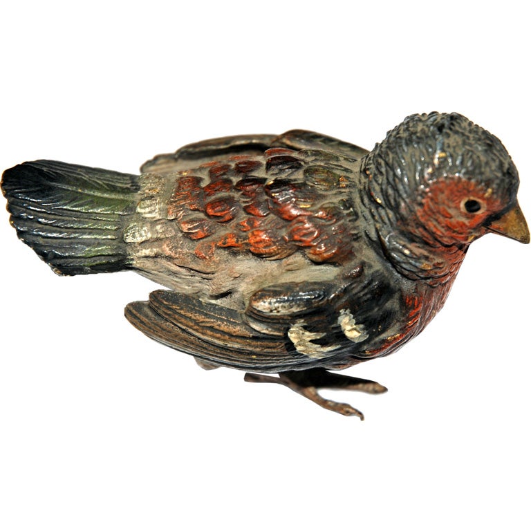 Bronze Bird Statuette For Sale at 1stDibs