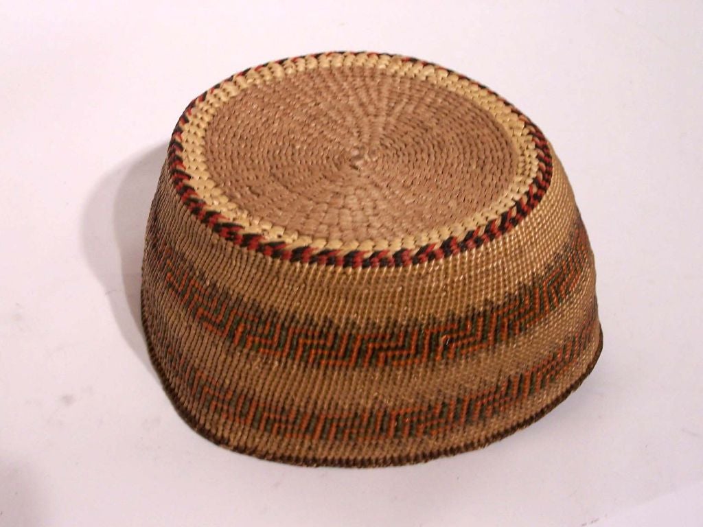 Fine and Rare Tlingit Spruce Root Basket at 1stDibs