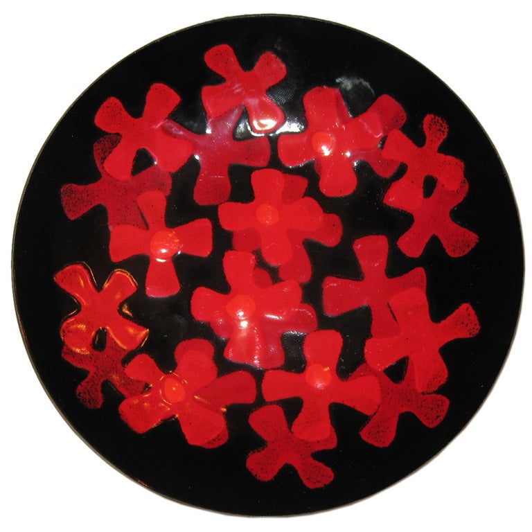 Bovano Modernist Enamel Tray at 1stDibs