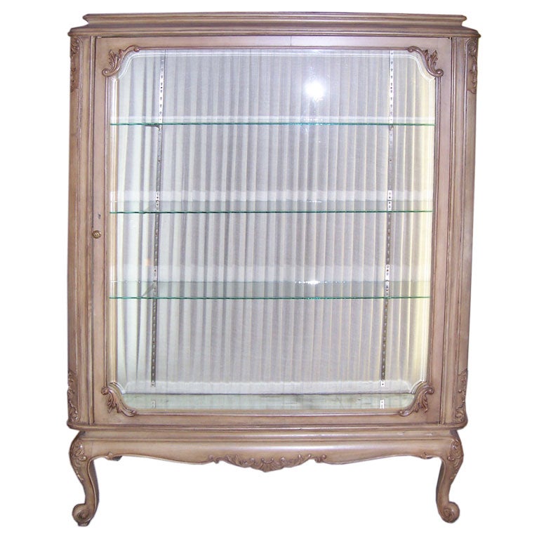 Louis XVI Style Perfume/Pharmacy Vitrine For Sale at 1stDibs