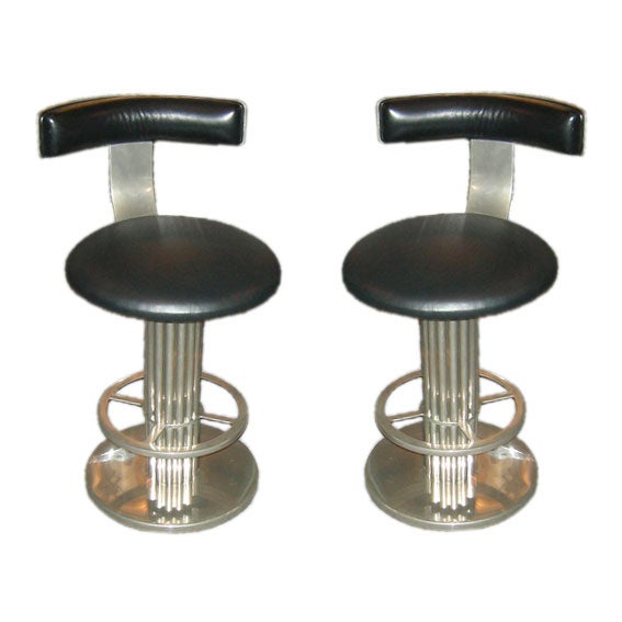 Incredible Machine Age Bar Stools at 1stDibs