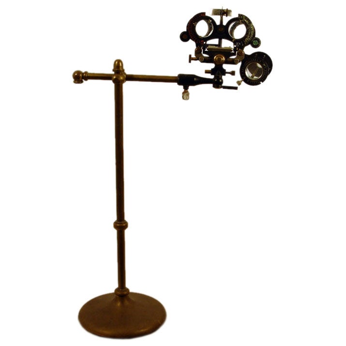 Antique Optical Exam Instrument at 1stDibs