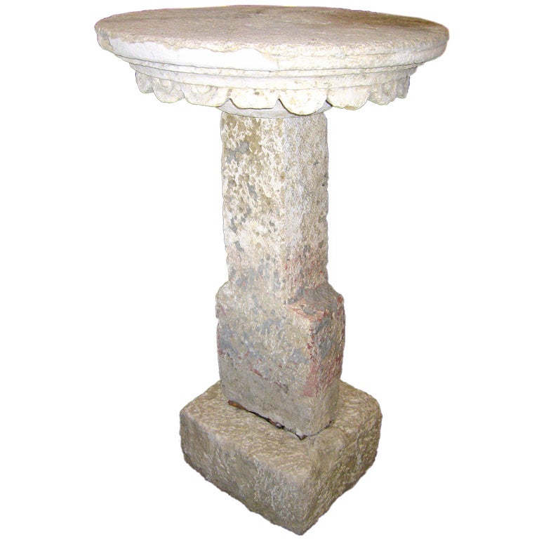 Masonry Garden Table For Sale at 1stDibs