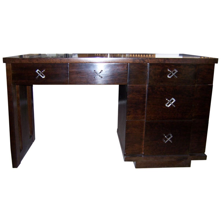 Kent Coffey X Handle Desk at 1stDibs