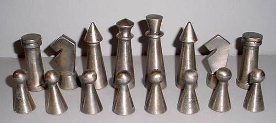 Machine Age Chess Set at 1stDibs