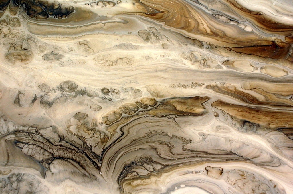 Spectacular faux marble resin coffee table by Arthur Elrod at 1stDibs