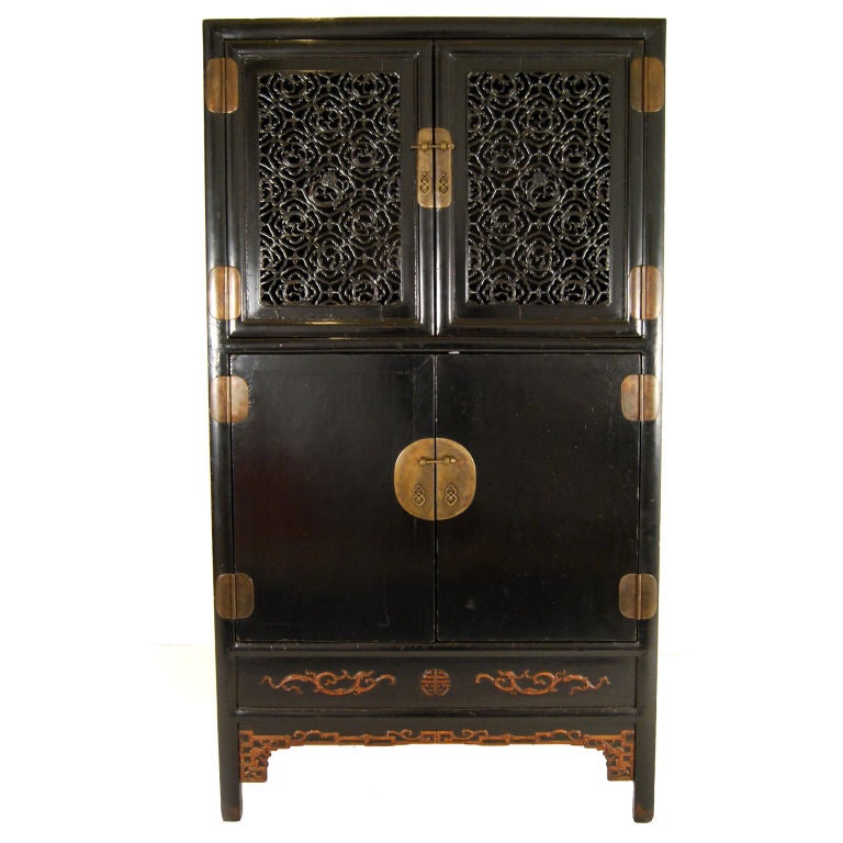 Chinese Book Cabinet at 1stDibs
