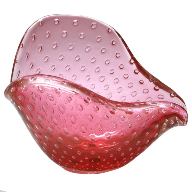 Large Barovier Glass Shell For Sale at 1stDibs
