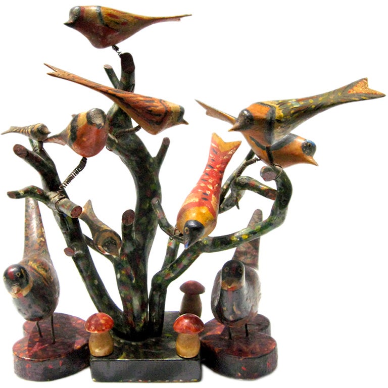 Whimsical Austrian Bird Menagerie at 1stDibs