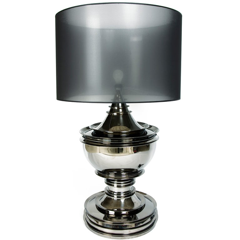 Massive Table Lamp- Very Dramatic and such a statement at 1stDibs