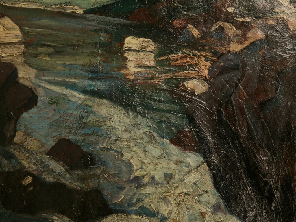 c.1928 Alfred Martin Oil on Canvas at 1stDibs