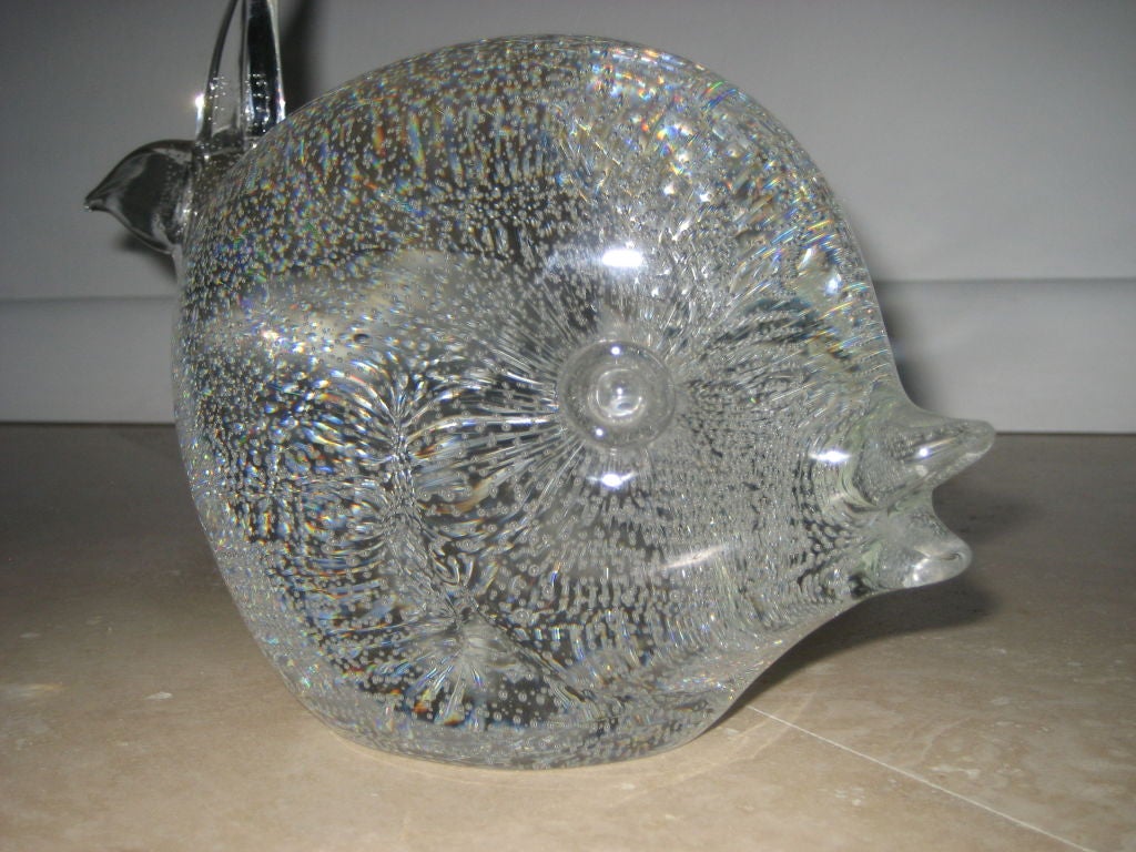 Murano Puffer Fish by Licio Zanetti at 1stDibs