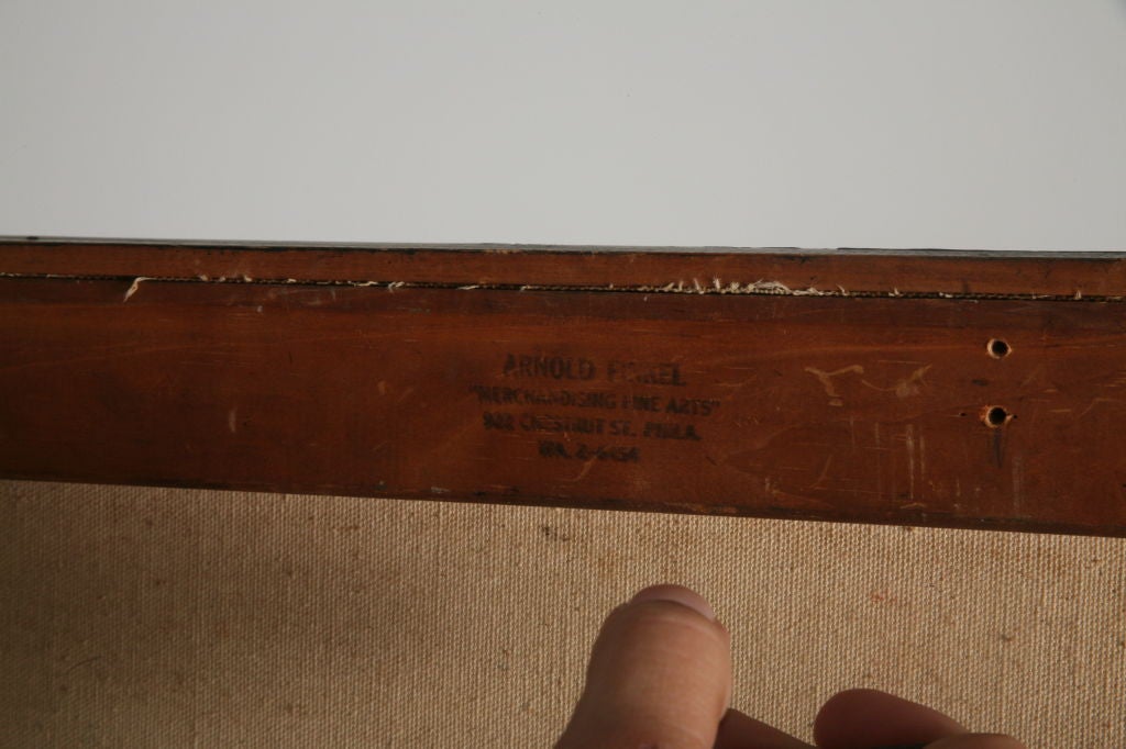 Mid Century Modern Painting by Benjamin Britt - listed artist at 1stDibs