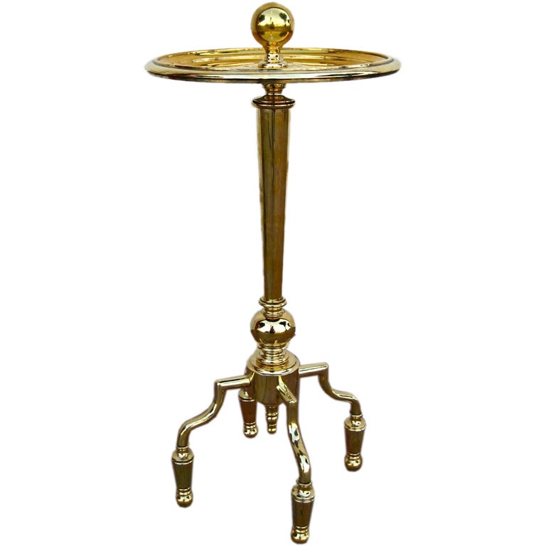 Brass Cigarette Table at 1stDibs