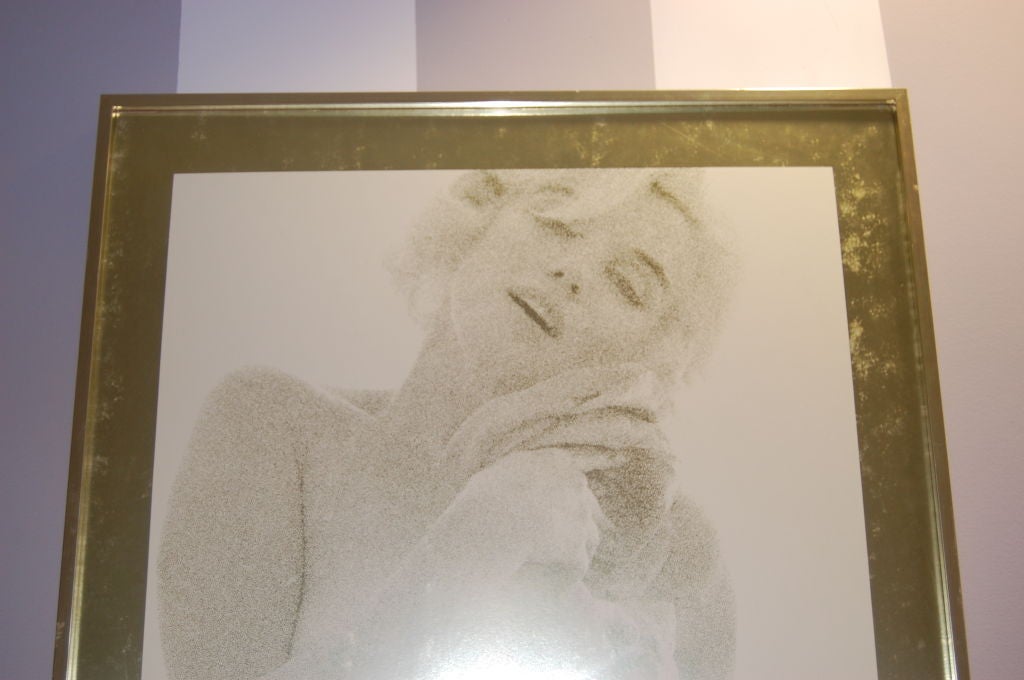 Marilyn Monroe Lithograph (artists proff) signed by Bert Stern at 1stDibs