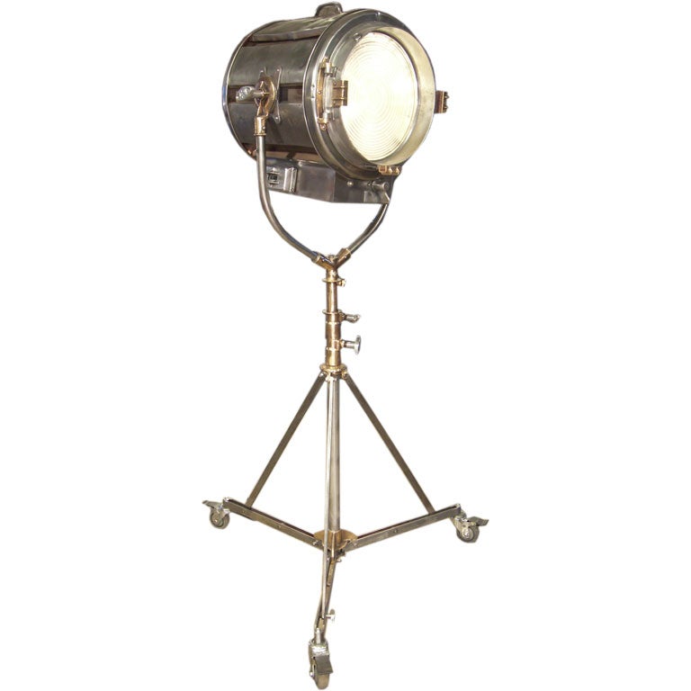 Vintage Stage / Theater Spot Light at 1stDibs