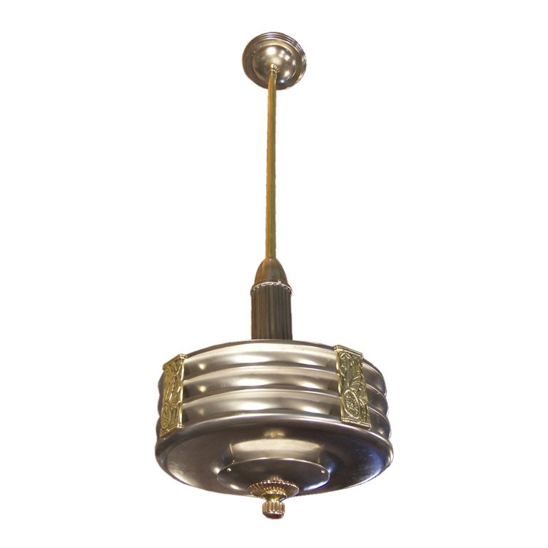 Vintage Overhead Train Station Light / Lamp at 1stDibs