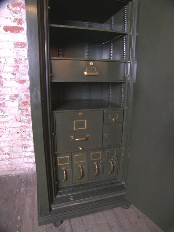 Vintage Safe / Storage Cabinet at 1stDibs
