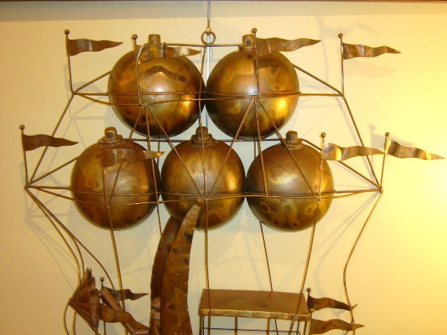 Wall Sculpture Fantastic Flying Machine at 1stDibs