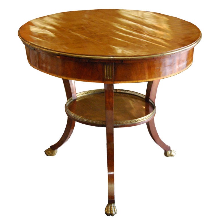 Russian center table at 1stDibs