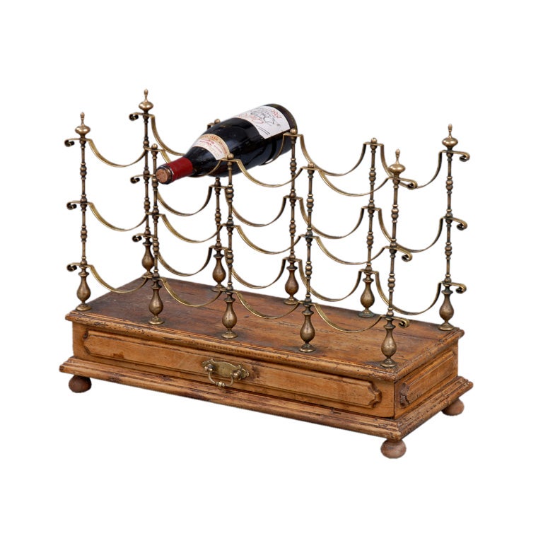 French Wine Rack at 1stDibs