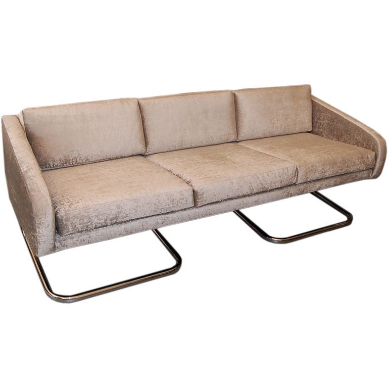 Modernist Kangaroo Sofa at 1stDibs