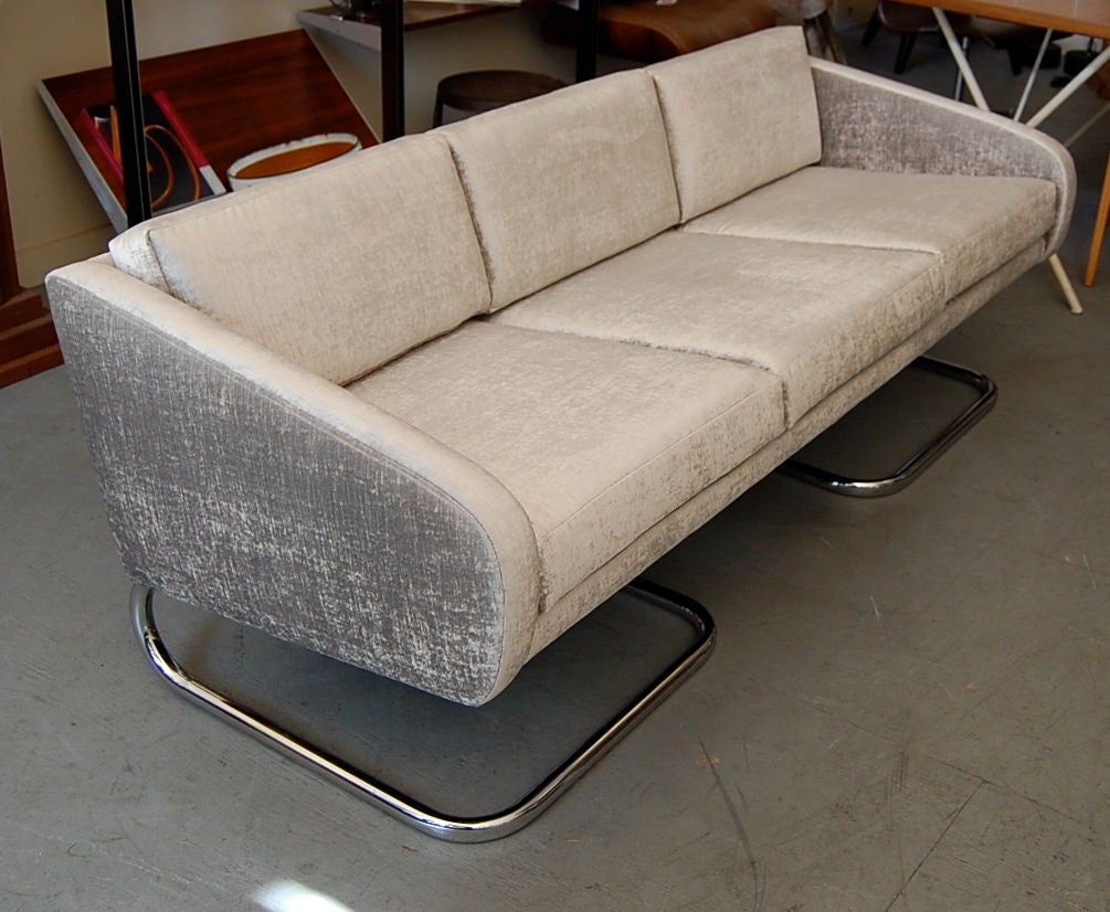 Modernist Kangaroo Sofa at 1stDibs