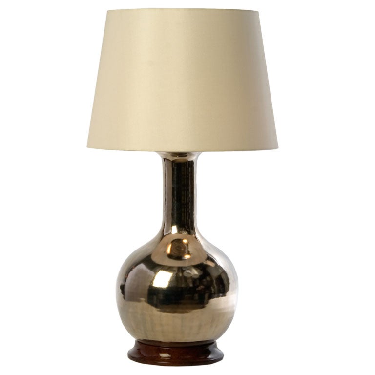 Medium Single Gourd Lamp by Christopher Spitzmiller at 1stDibs