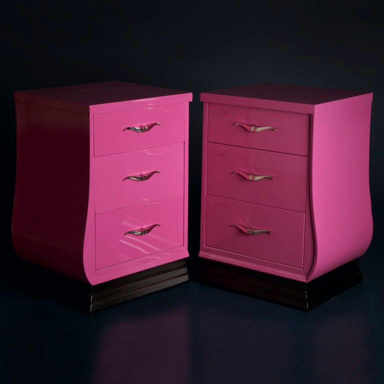 A Pair of 1940s Night Stands by Sieling Modern USA at 1stDibs