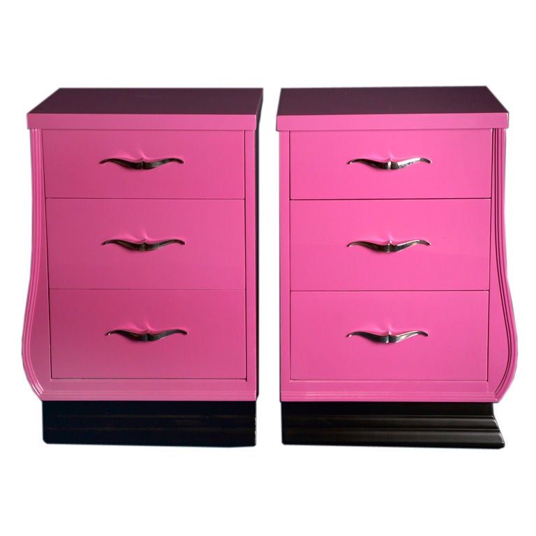 A Pair of 1940s Night Stands by Sieling Modern USA at 1stDibs