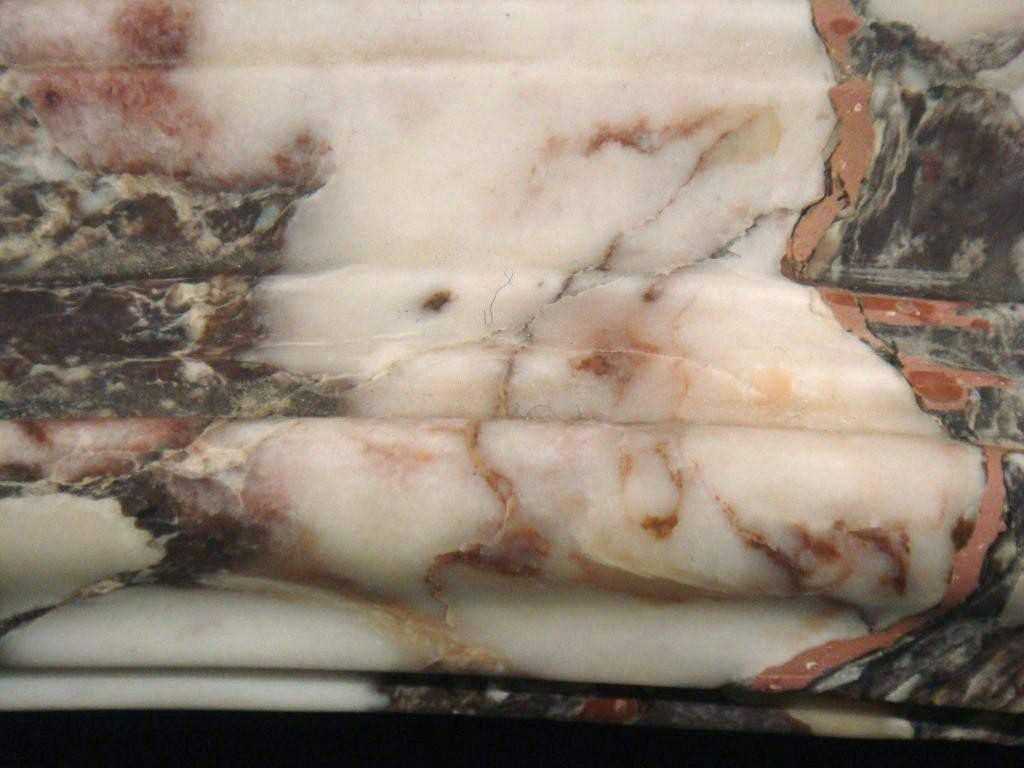 A French Chimney Piece Of Extraordinary And Rare Marble For Sale at ...