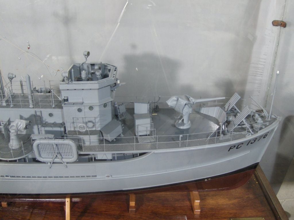 Vintage Builder's Model of a Sub Chaser at 1stDibs