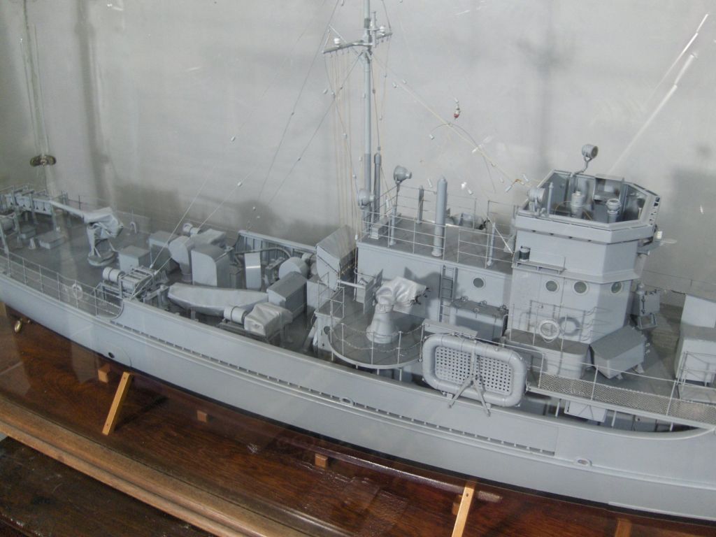 Vintage Builder's Model of a Sub Chaser at 1stDibs