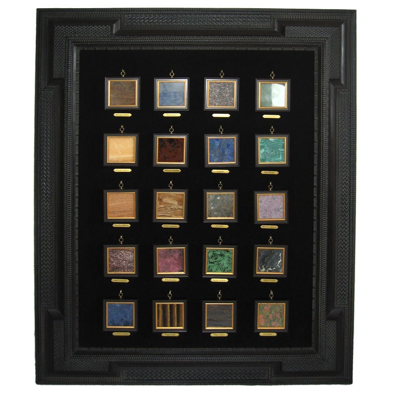 Specimen Board For Sale at 1stDibs