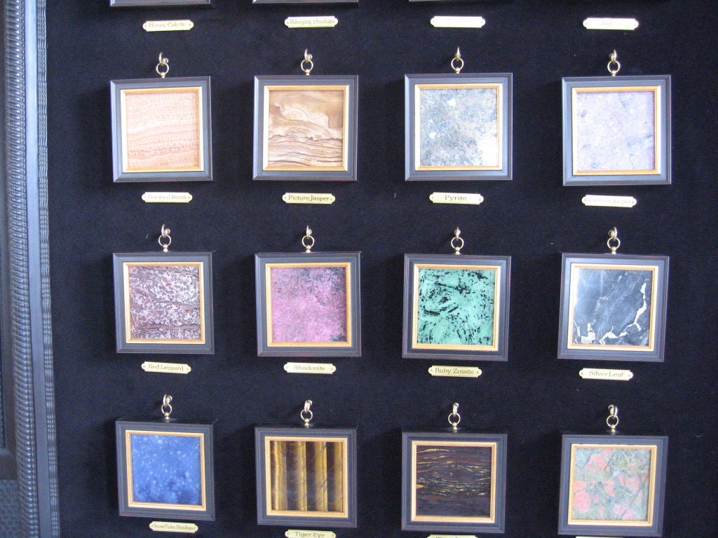 Specimen Board For Sale at 1stDibs