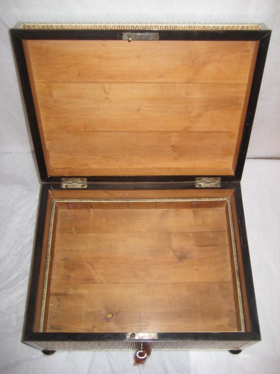 Quill and Ivory Casket at 1stDibs