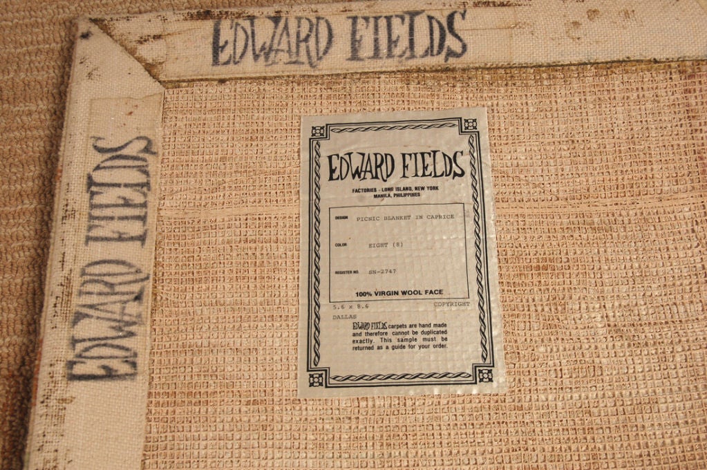 Edward Fields Area Rugs at 1stDibs