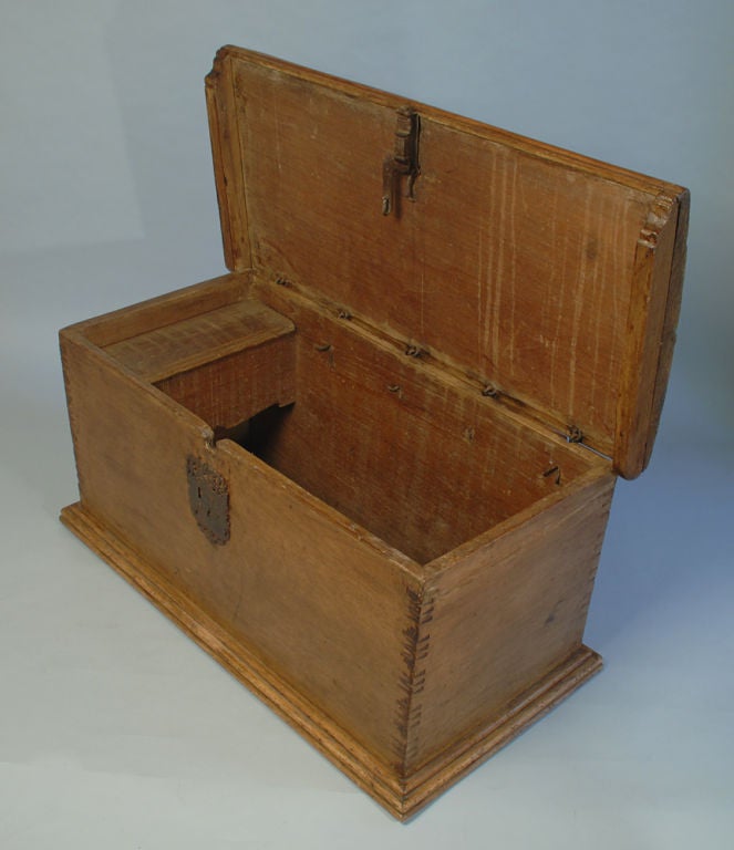 Spanish Colonial Six Panel Cedar Chest at 1stDibs