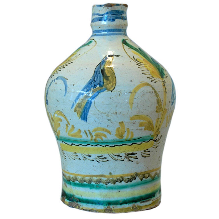 18th Century Spanish Talavera Jarron at 1stDibs