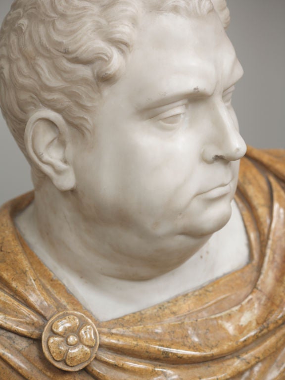 18th Century Bust of Emperor Vitellius at 1stDibs | vitellius bust