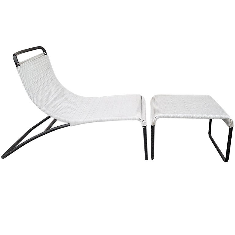A Van Keppel Lounge Chair and Ottoman at 1stDibs